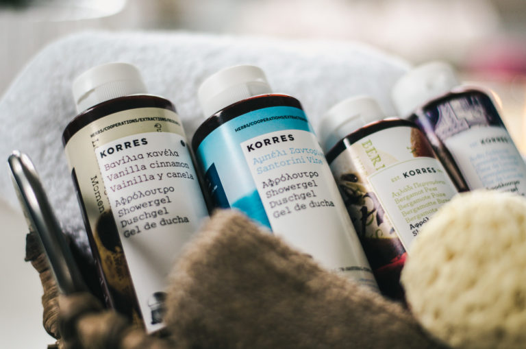 Korres shower gel, body milk & the rest - from Greece with love!